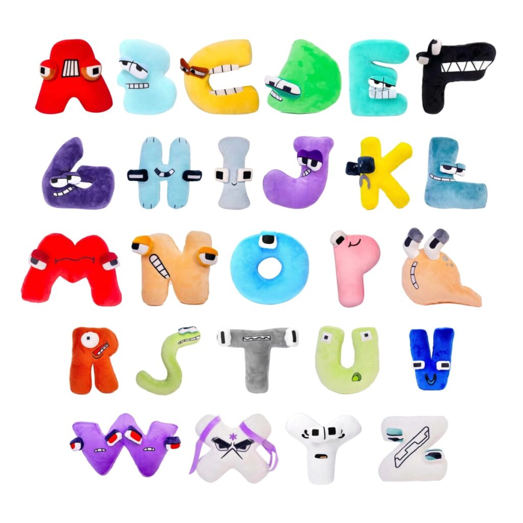 Alphabet Letter Plush Toys • ASB Branded Merchandise