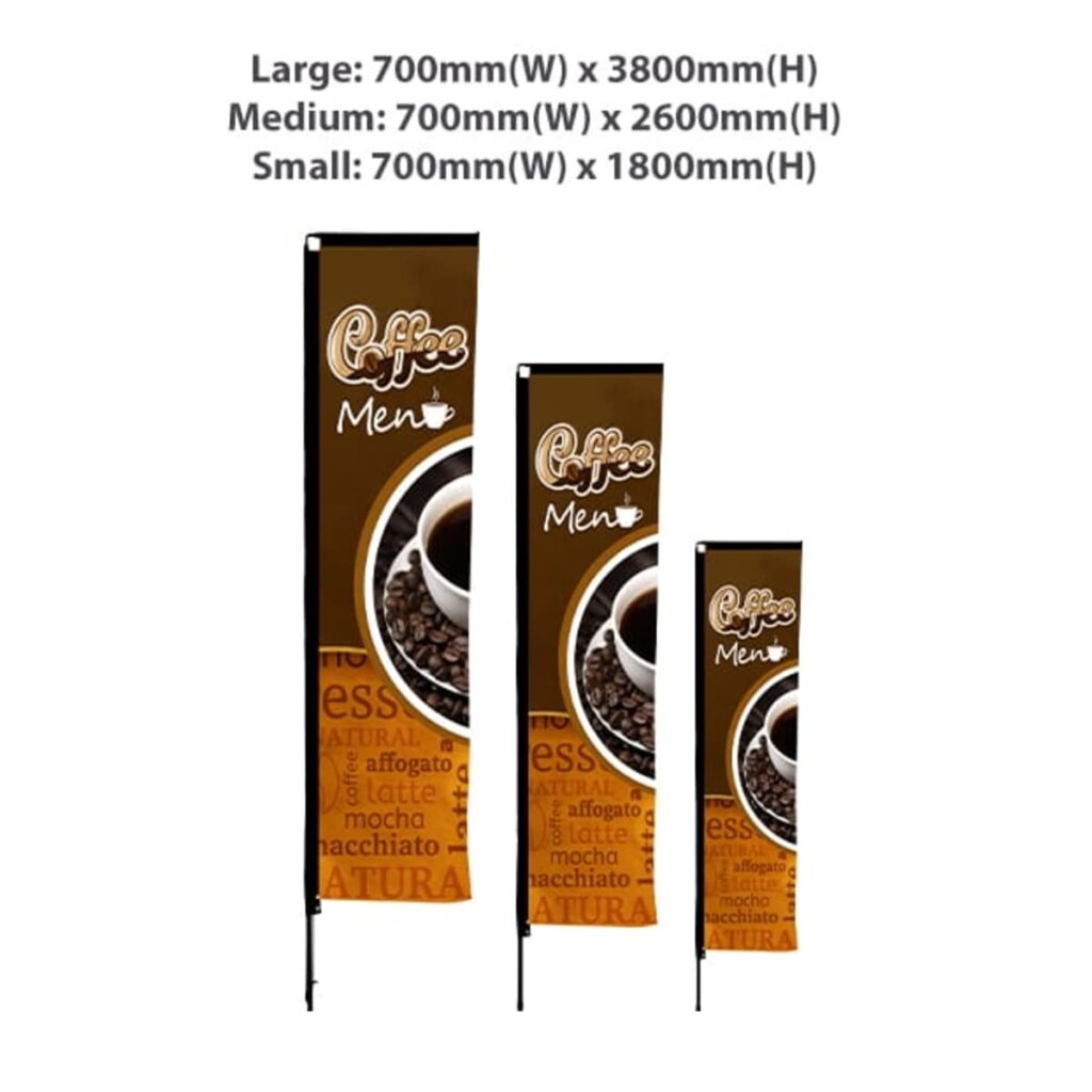 Small(70*180cm) Rectangular Banners 10ft • ASB Branded Merchandise