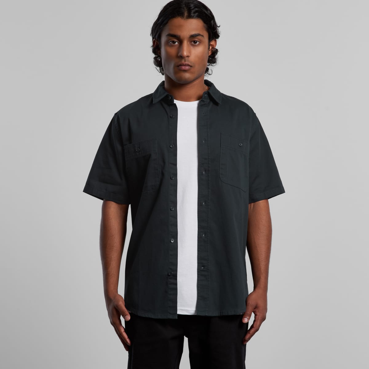 AS Colour Men's Work S/S Shirt • ASB Branded Merchandise