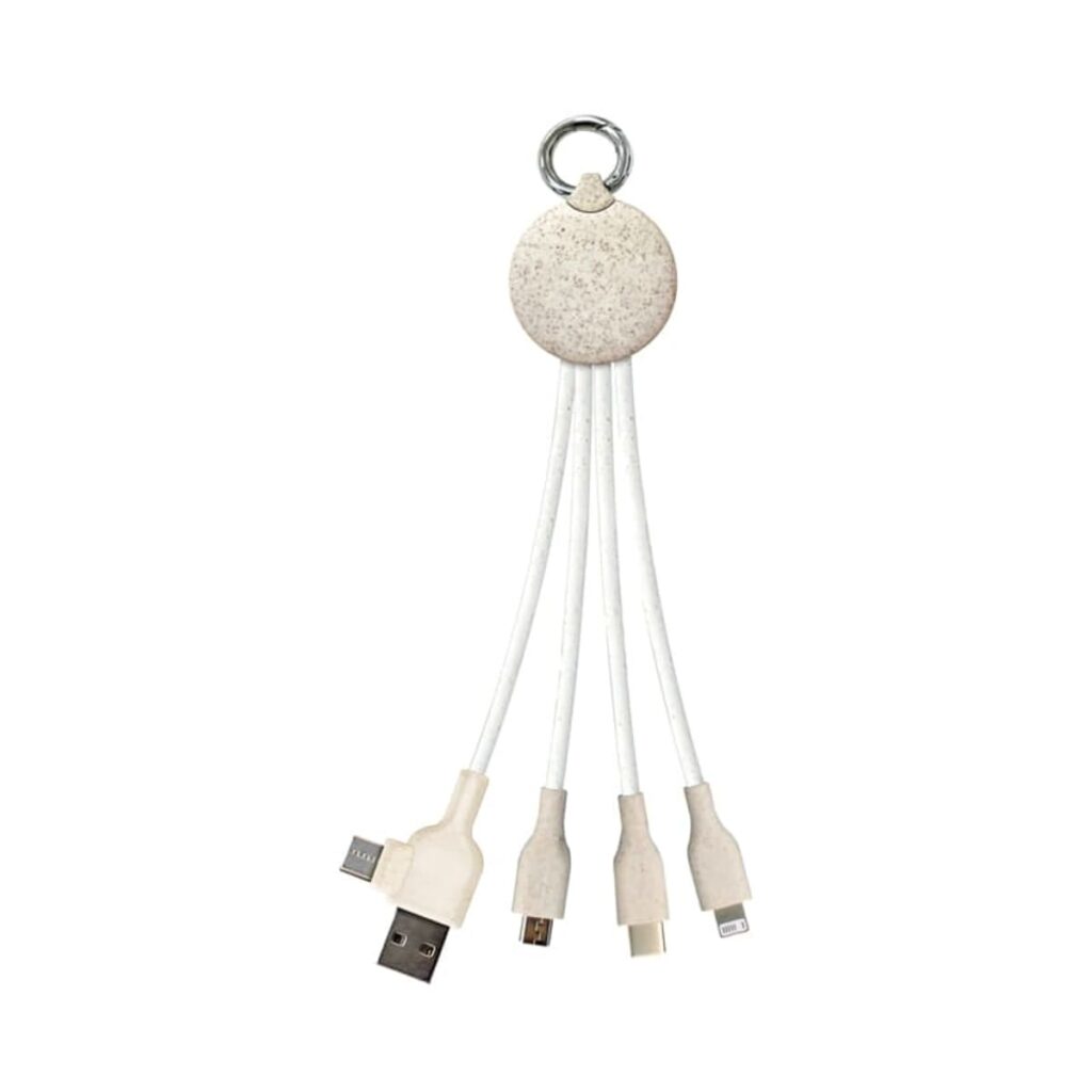 Atesso II Wheat Straw Charge Cable • ASB Branded Merchandise